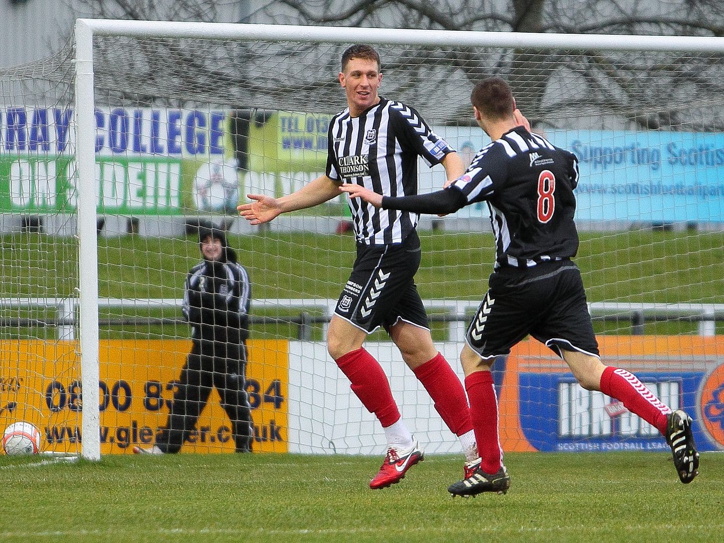Paul Millar Celebrates Opening The Scoring In Just Under A Minute Of ...