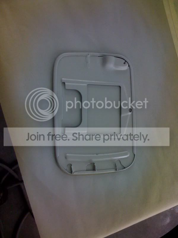 Gas tank door mod
