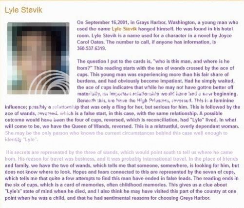 Lyle Stevik ja Tarot Kortit | The World is Going Crazy