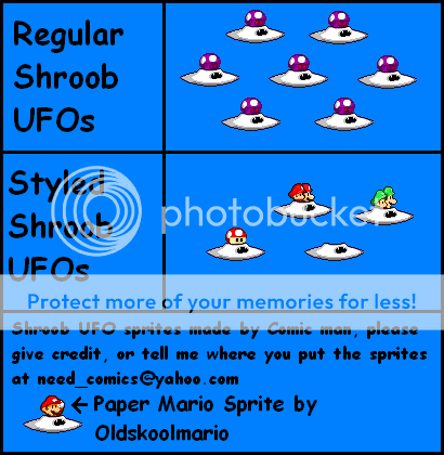 Shroob UFO Sprites - Mario & Luigi: Partners in Time Forum - Neoseeker ...