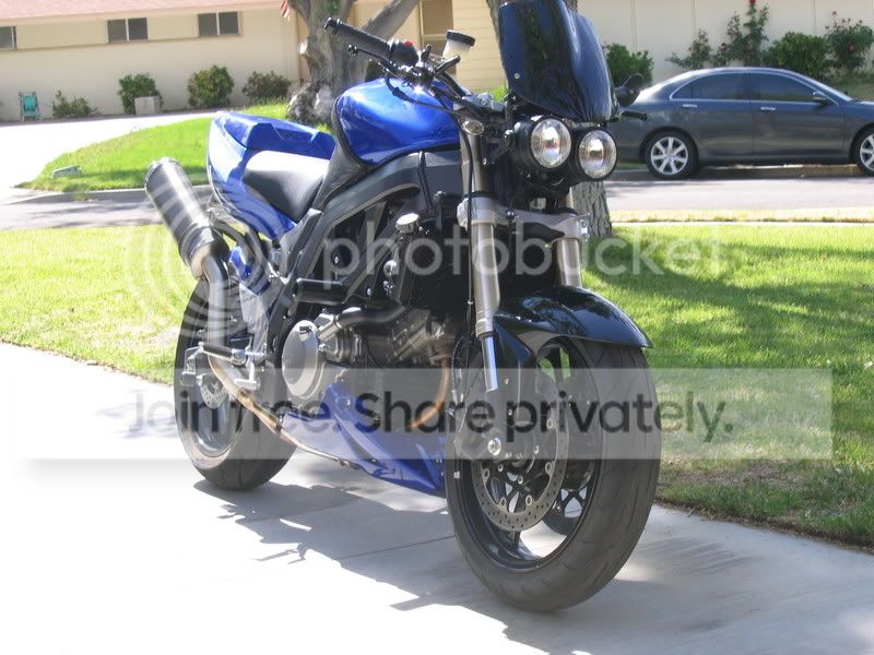 Dual headlight and windscreen question. | Suzuki SV650 Riders Forum