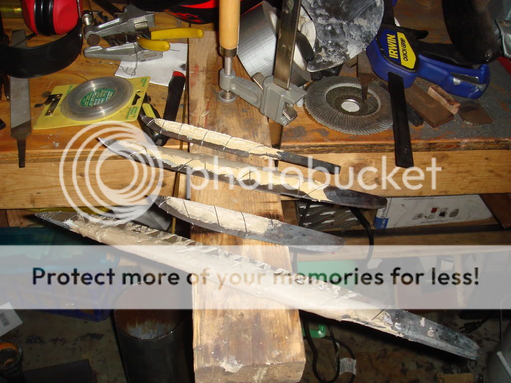 My clay quenched blades didnt curve... | BladeForums.com