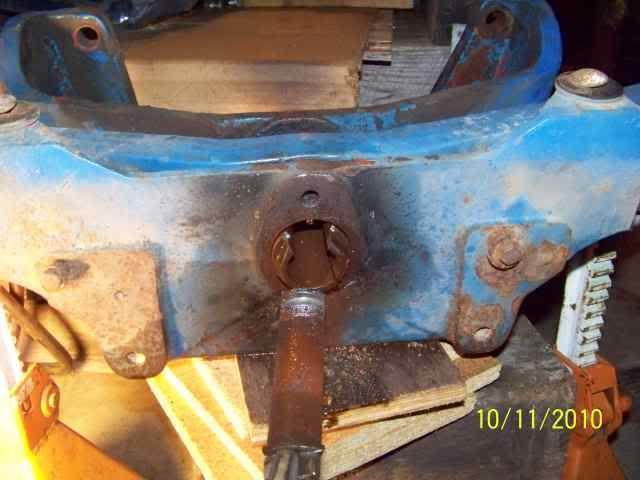 Ford 3000 Front Axle Pivot Pin Froze In Place | My Tractor Forum