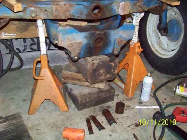 Ford 3000 Front Axle Pivot Pin Froze In Place | My Tractor Forum