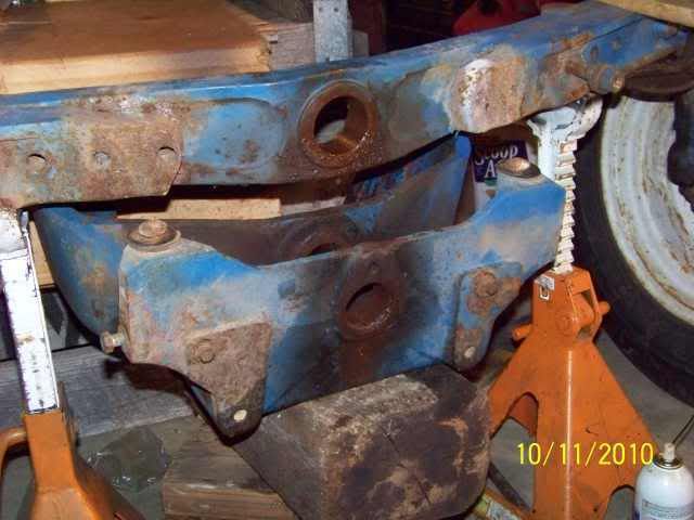 Ford 3000 Front Axle Pivot Pin Froze In Place | My Tractor Forum