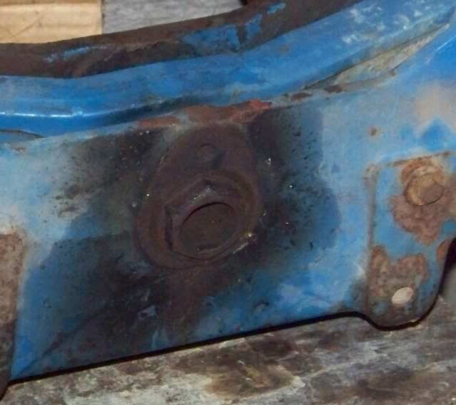 Ford 3000 Front Axle Pivot Pin Froze In Place | My Tractor Forum