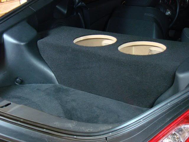 ZEnclosures UPFIRE Subwoofer Enclosure Sub Box 2-12" for NISSAN 370Z ...