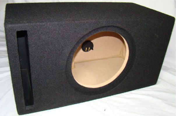 12" ALPINE TYPE R PORTED Subwoofer Box Sub Enclosure | eBay