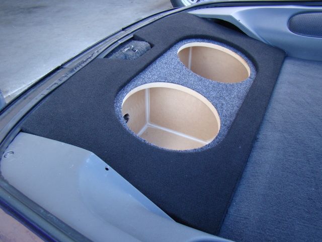 1993-2002 CAMARO FIREBIRD TRANS AM SUB BOX Subwoofer Enclosure 2-12 ...