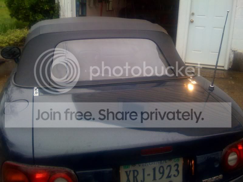 cracked plastic back window on 1995 Miata - MX-5 Miata Forum