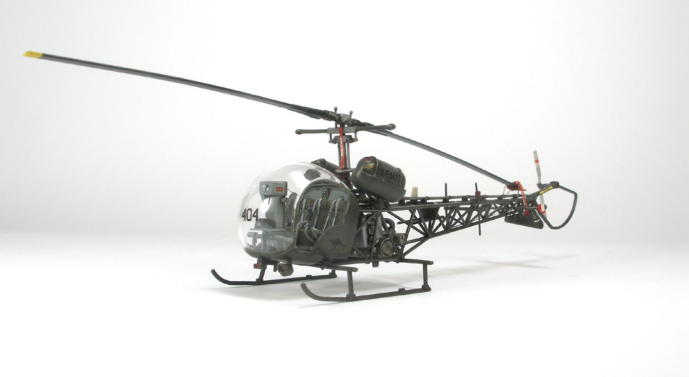1/72 Italeri Bell 47 - Australian Army - Ready for Inspection ...