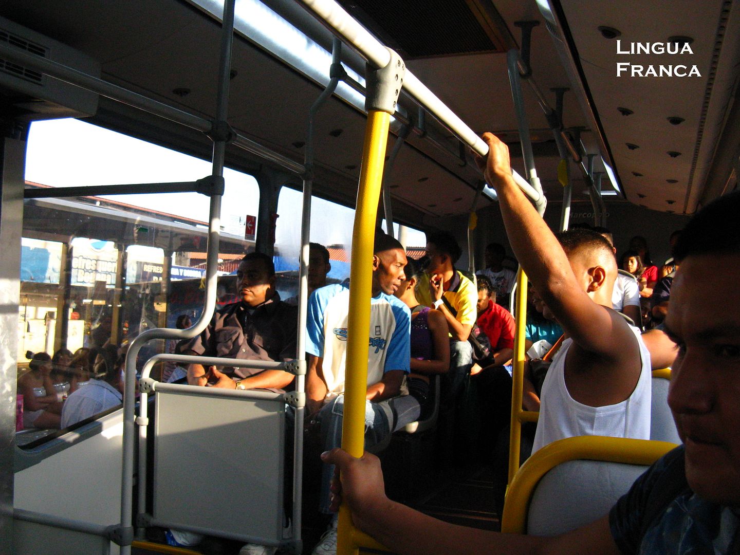 Inside a Metro Bus – Lingua Franca