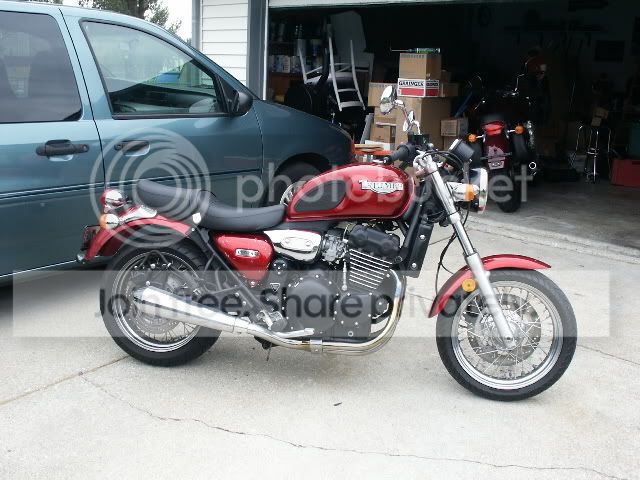 New bars on my Legend | Triumph Rat Motorcycle Forums